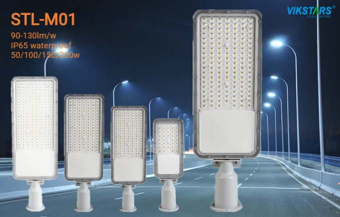 150watt Led Street Light IP65 With Grey Housing For Road Lighting