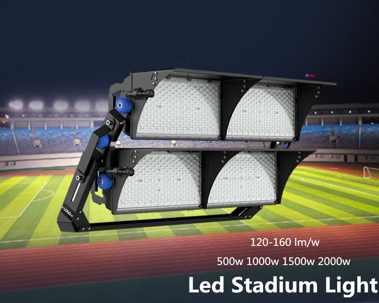 500w 1000w 2000w Outdoor LED Sports Lighting For Football Field
