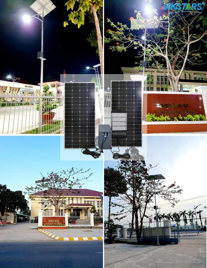 High Brightness Split Type Solar Street Light 1200w 1400w For 15m ...