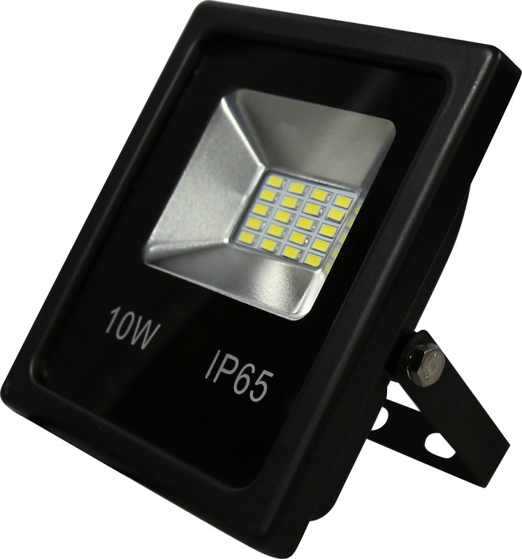 1500 Lumens 10 Watt Outdoor LED Flood Lighting Ultra Slim Die Casting ...