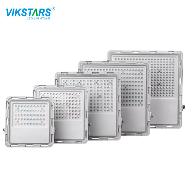 IP65 50W 4500lm Car Park LED Floodlight Outdoor 60deg Beam Angle Fin ...